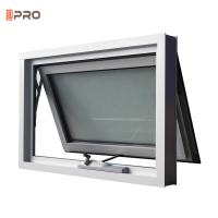 China Houses Fixed Double Glasses High Insulation Aluminum Casement Window Tilt Turn Window for sale