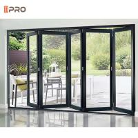 China Premium Aluminum Bi-folding Doors Energy-efficient  Secure And Stylish For Modern Homes for sale