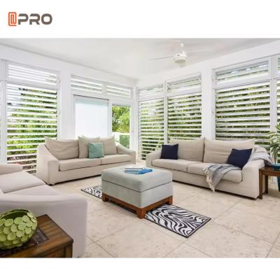China Aluminium Shutter Windows Louvered Door Plantation Shutter Outdoor for sale
