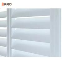 China Aluminum Alloy Louvered Door Louver Window Plantation Shutter Outdoor for sale