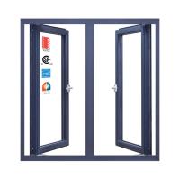 China Thermally NFRC Insulated  Black And White Sliding Windows For Energy Savings for sale