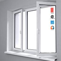 China Thermally NFRC Insulated  Black And White Sliding Windows For Energy Savings for sale