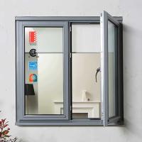 China Thermally NFRC Insulated  Black And White Sliding Windows For Energy Savings for sale