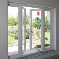 China Low-Maintenance  Black And White Casement Window For Easy Upkeep for sale