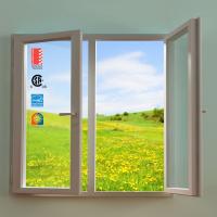 China Low-Maintenance  Black And White Casement Window For Easy Upkeep for sale