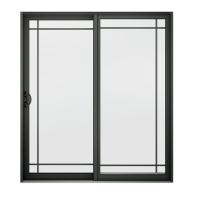China Easy-To-Install  Black And White Sliding Windows For Quick Upgrades for sale