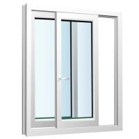 China Easy-To-Install  Black And White Sliding Windows For Quick Upgrades for sale