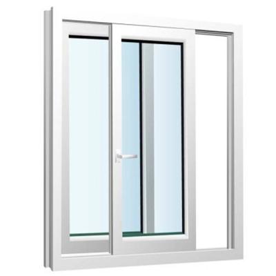 China Easy-To-Install  Black And White Sliding Windows For Quick Upgrades for sale
