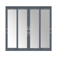China Black And White Sliding Windows With Decorative Grilles For Added Charm for sale
