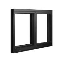 China Advanced Black And White Sliding Window Systems For Modern Living for sale