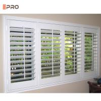 China Secure Black And White Louver Windows With Advanced Locking Systems for sale
