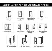 China Noise-Reducing  Black And White Sliding Windows For Quiet Living for sale