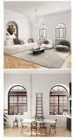 China Noise-Reducing  Black And White Sliding Windows For Quiet Living for sale