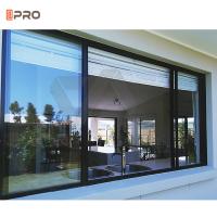 China Weather-Resistant  Black And White Sliding Windows For All Climates for sale