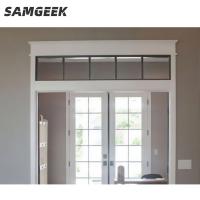 China Impact-Resistant Black And White  Sliding Windows For Storm Protection for sale