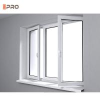 China Glass  Black And White Sliding Windows For Maximum Natural Light for sale