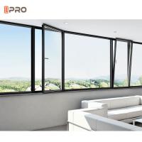 China Glass  Black And White Sliding Windows For Maximum Natural Light for sale