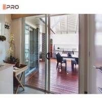 China Impact-Resistant Black And Door Glass Aluminum Window  For Storm Protection for sale