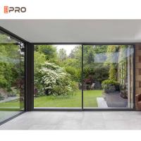 China Black And White Sliding Windows With Built-In Blinds For Privacy for sale