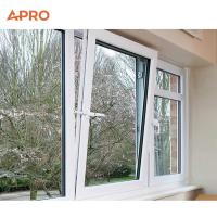 China Black Aluminum  Tilt And Turn Window Bifold Window  For Builder for sale
