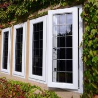 China Aluminum Black  Double  Push And Pull Casement Window  For House-owner for sale