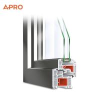 China Sturdy Aluminum Sliding Window With Color Frames for sale