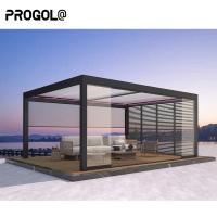China Automatic Patio Gazebo Pergola With Customizable Color for sale