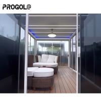 China Sturdy Waterproof Sleek Aluminum Pergola For Patio for sale