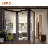 China Lightweight Aluminum Folding Door with EPDM Gasket for sale