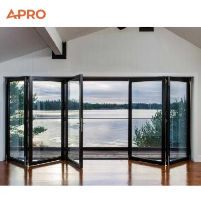 China 2mm Aluminium Double Glazed Premium Weatherproof Sliding Glass Doors 2.1m Height for sale