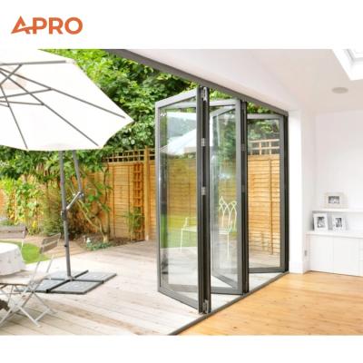 China Customized Aluminum Bifold Door In Powder Coating for sale