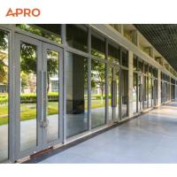 China Silicone Sealant Powder Coating Bifold Door For Durable And Stylish Design for sale