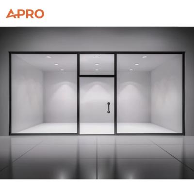 China High Energy Efficiency And Customized Width Glass Folding Door Customized Width for sale
