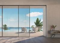 China Aluminium Windows Custom Sliding Doors Thermal Insulated Aluminum Folding Sliding Doors Supplier North American for sale