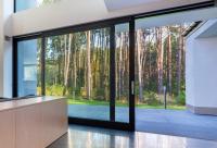China Aluminium Windows Custom Sliding Doors Thermal Insulated Aluminum Folding Sliding Doors Supplier North American for sale