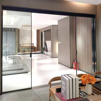 China High-value Narrow-edge Sliding Door 2.0mm Thickened Profile + Three Track Linkage Combining Safety With Minimalist Aesthetics for sale