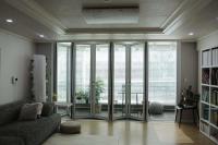 China Modern and Elegant Space with Residential Aluminum Sliding Glass Doors for sale