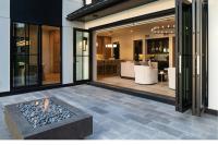 China Modern and Elegant Space with Residential Aluminum Sliding Glass Doors for sale