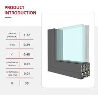 China high quality aluminum bifold  folding door manufacture for sale