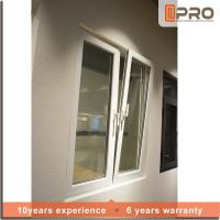 China Customisation Aluminum Casement Windows Glass  Hinged Opening Method for sale