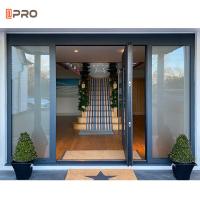China Customized Glass Choice Aluminium Frame Door Folding Open Style Ideal For Office Residential Spaces Durable And Stylish for sale