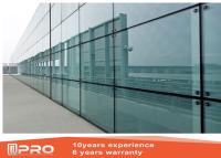 China Watertightness Aluminium Curtain Wall Modern Design Customized Glass Color for sale