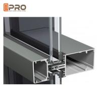 China Long Life Span Aluminium Curtain Wall ISO Certification Special Logo Printed for sale