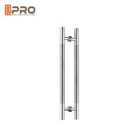 China Floor Spring Aluminum Pivot Doors Wood Grain Transfer Surface Treatment entrance pivot door pivot door modern exterior for sale