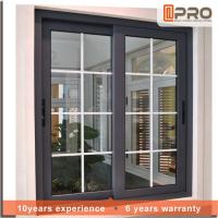 China Customized Double Glazed Aluminium Sliding Windows For House Project Energy Saving for sale
