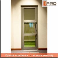 China Modern Bathroom Glass Aluminum Hinged Sliding Doors For Residential House aluminum double hinged door Stainless door hin for sale