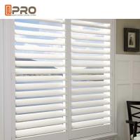 China Sun Shade Aluminium Plantation Shutters Waterproof Paint Surface Processing for sale