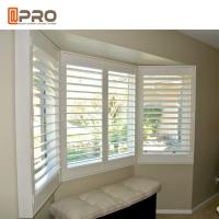 China Customized Indoor Aluminium Louver Window L Fame And Z Frame Optional for sale