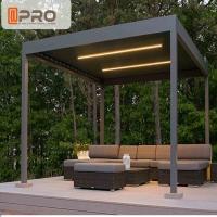 China Free Standing Modern Aluminum Pergola Withstand Severe Climatic Changes for sale