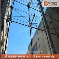 China big glass black  casement window  panel aluminum awning window for house swing for sale